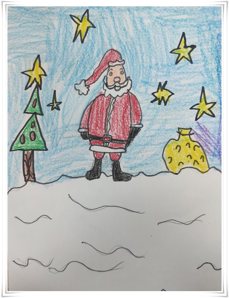 Научи да црташ Деда Мраза | Учитељски кутак