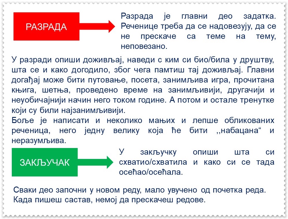 Доживљај са летњег распуста | Учитељски кутак